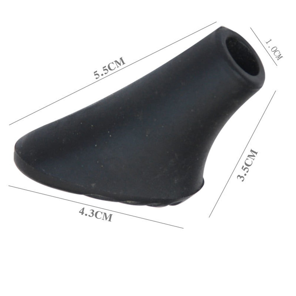 BCLONG For Walking Cane Crutch Rubber Pad Heavy Duty Ferrule End Bottom ...