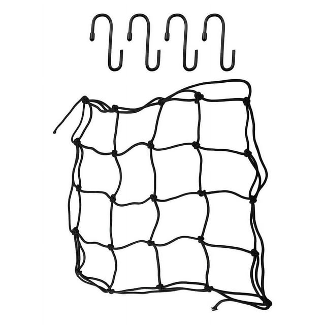 Bclong Grow Tent Pe Netting Elastic Trellis Netting With 4 Hooks