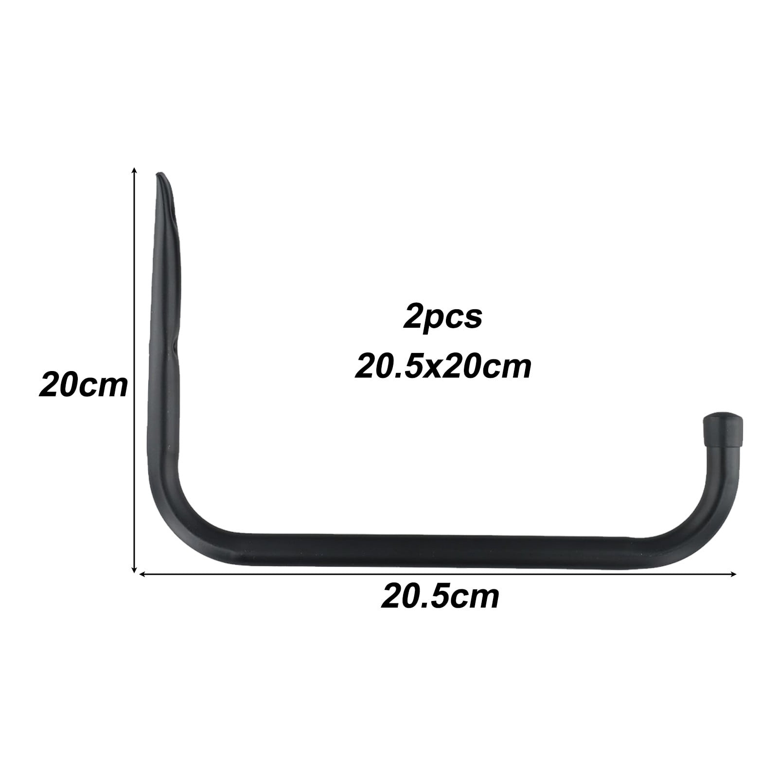 BCLONG Heavy Duty Storage Hooks Wall Mounted for Ladder Garage Bikes ...