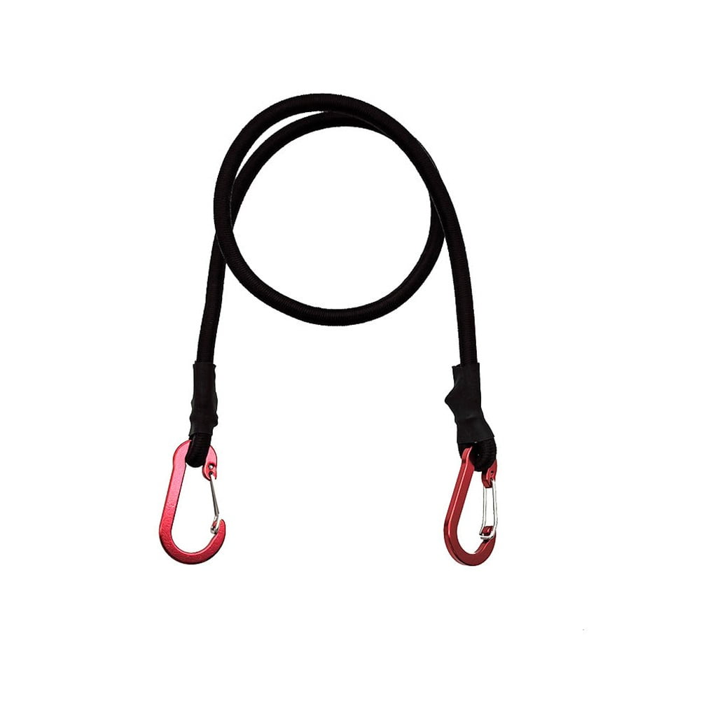 BCLONG Heavy duty bungee elastic tie straps cord carabiner hook for ...