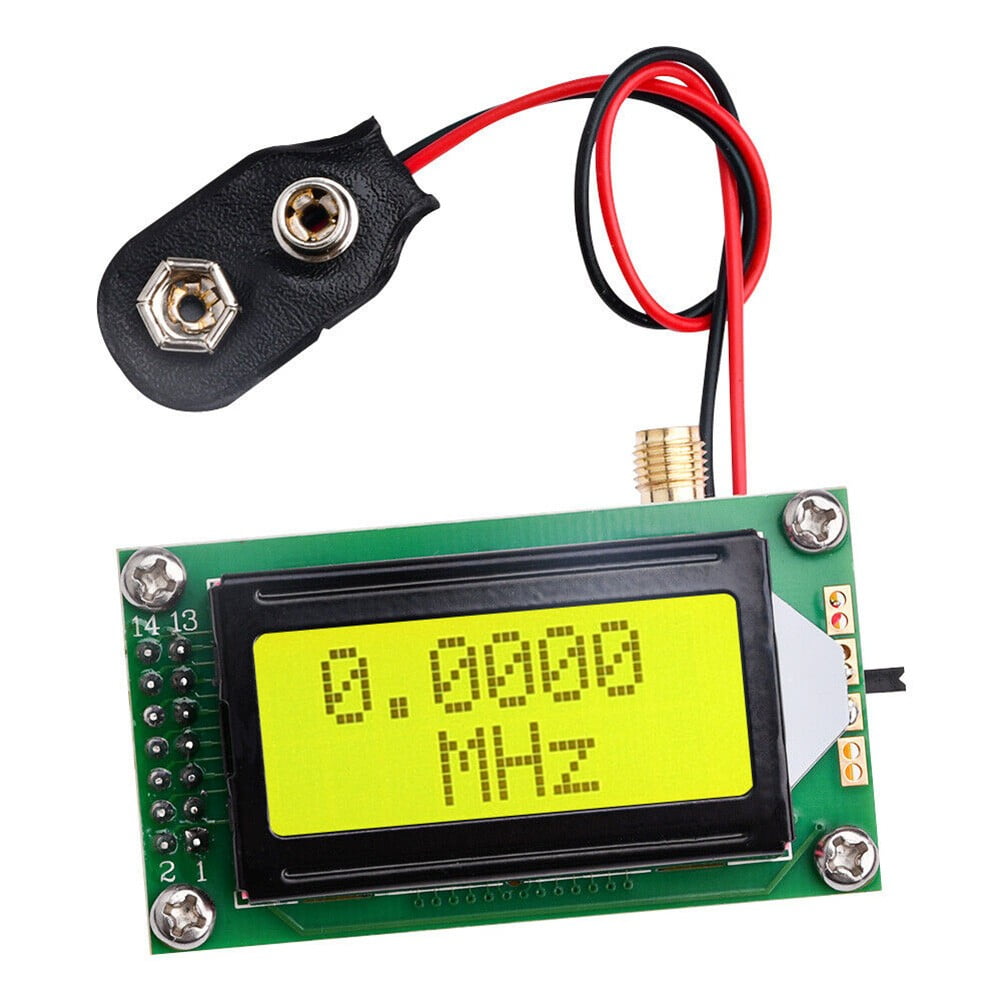 BCLONG High Accuracy RF Frequency Counter Meter 1~500MHz Tester Module ...