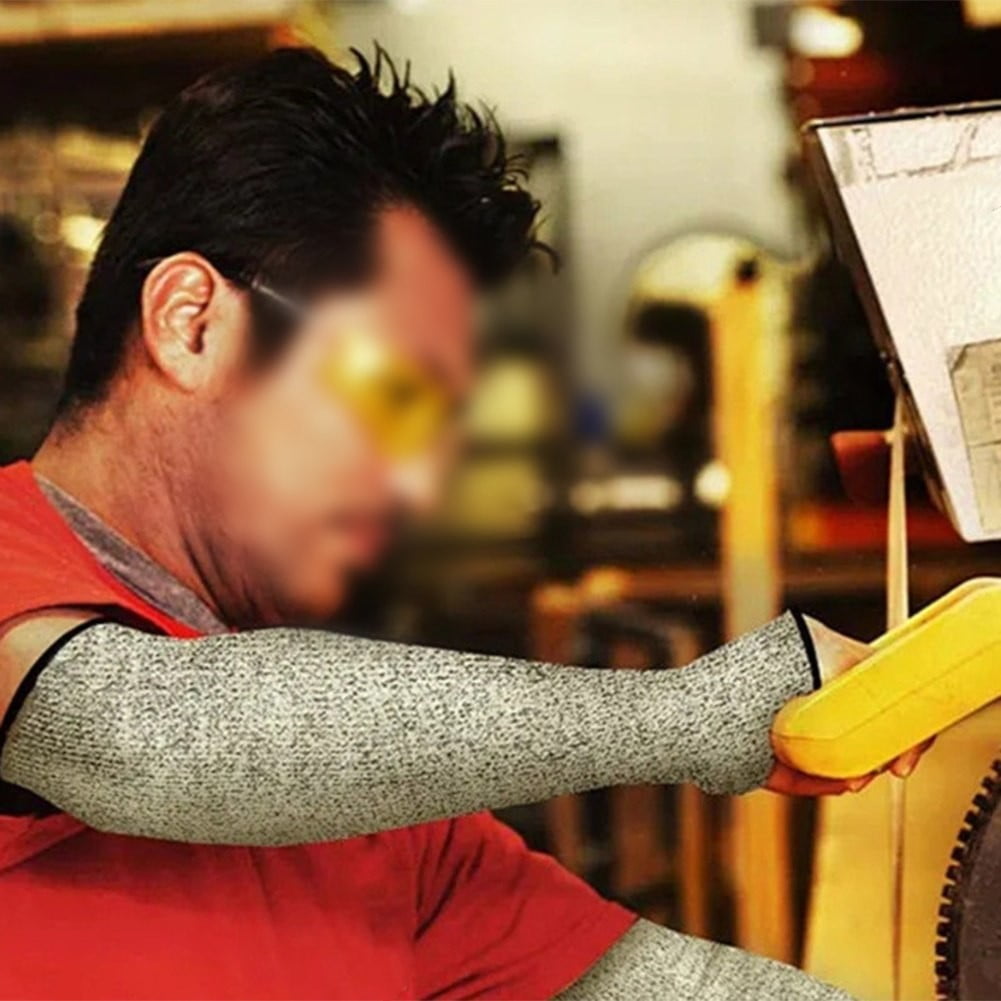 BCLONG Level 5 HPPE cut-resistant sleeves provide protection for chainsaw work - Walmart.com