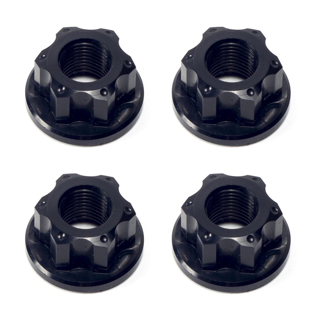 BCLONG M10 Track Wheel Nuts Bicycle Fixie Axle Screw for Rear Hub 4Pcs ...