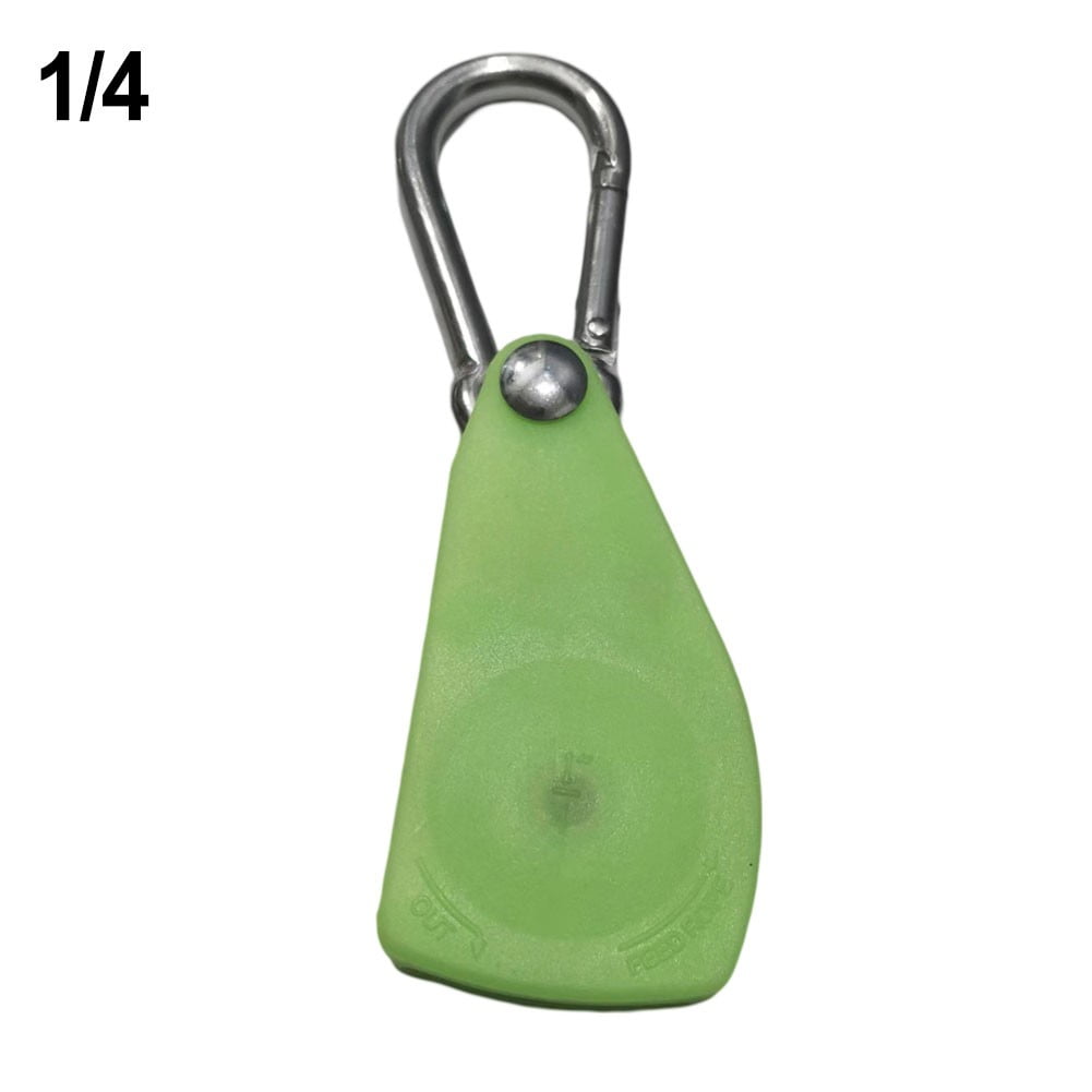 BCLONG Metal Pulley Adjuster Tent Fastener Luminous Adjustment Buckle ...