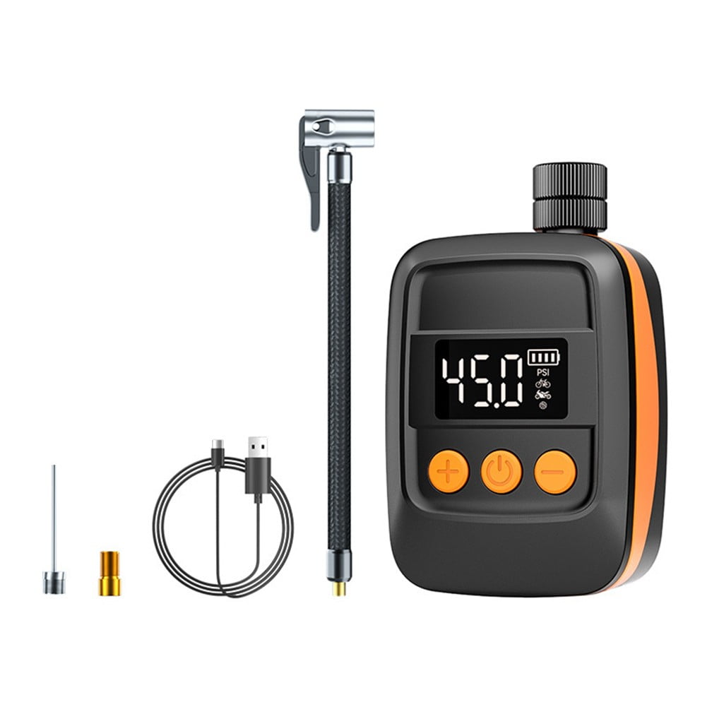 BCLONG Mini Electric Bike Tire Pump Auto Shut-Off 150 PSI Bicycle Pump ...