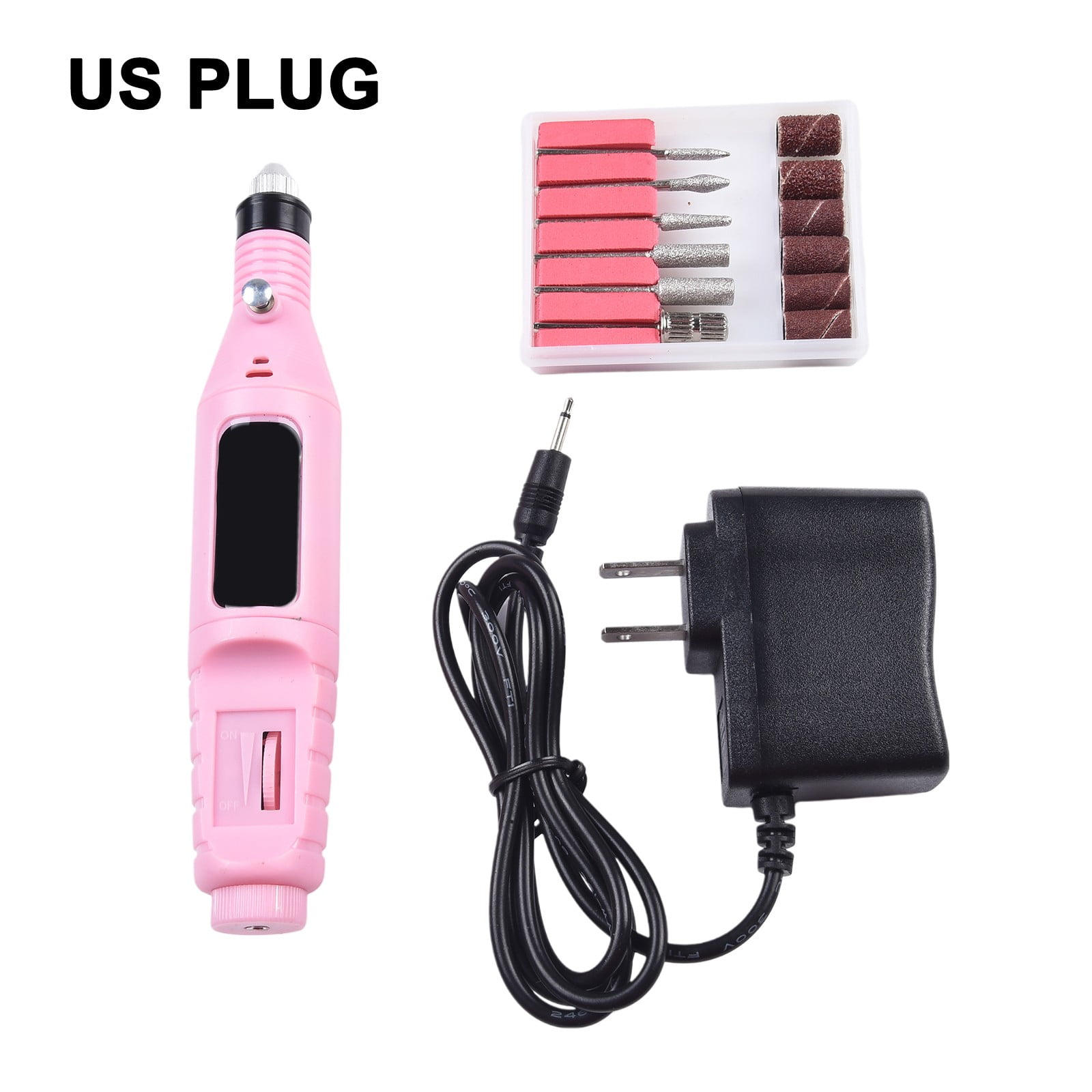 BCLONG Mini Electric Sander Portable Cordless Rotary Tool For Nail ...