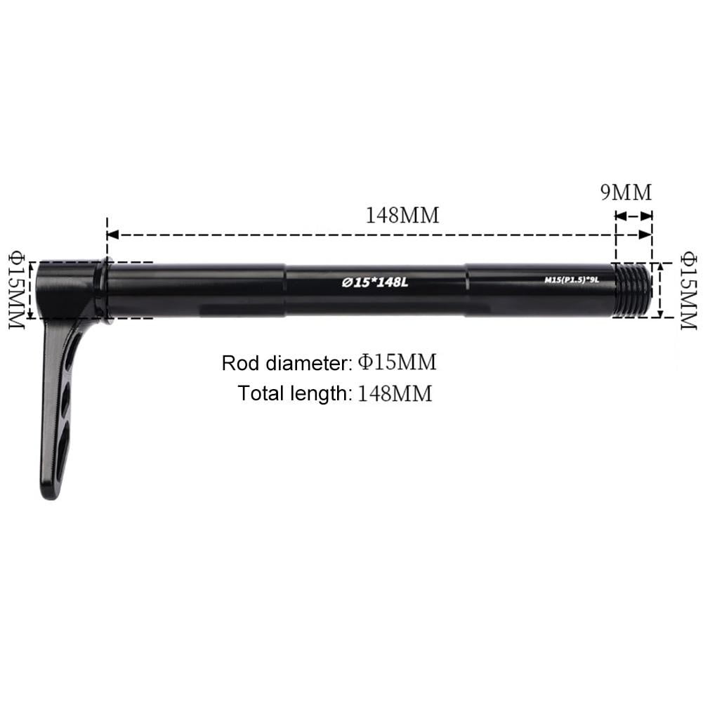 BCLONG Mountain Bicycle Thru Axle 15*148/158mm Front And Rear Thru Axle ...