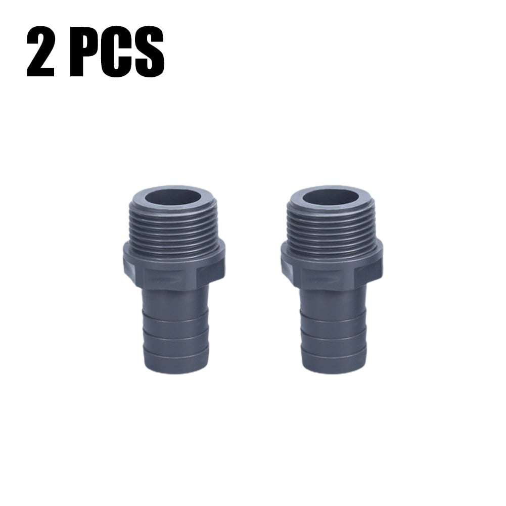 BCLONG Plastic Barb Hose Tail Fittings Male Connector Adapter For Pond ...