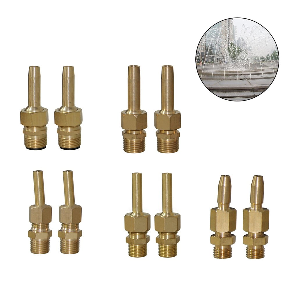 BCLONG Pool Spa Brass Deck Jets 5 Sizes 2pcs - Walmart.com