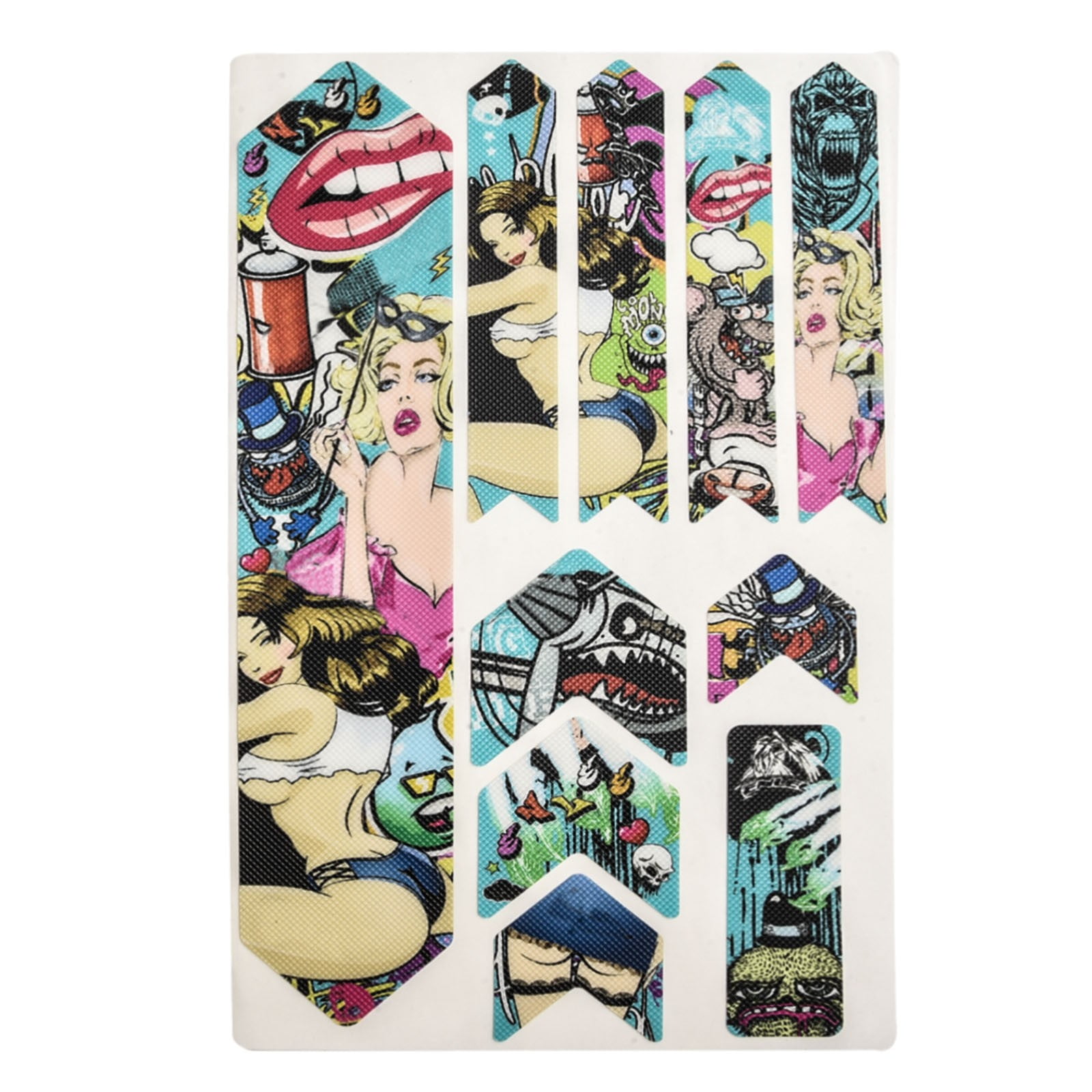 BCLONG Reflective bike frame protection tape for mountain and road ...