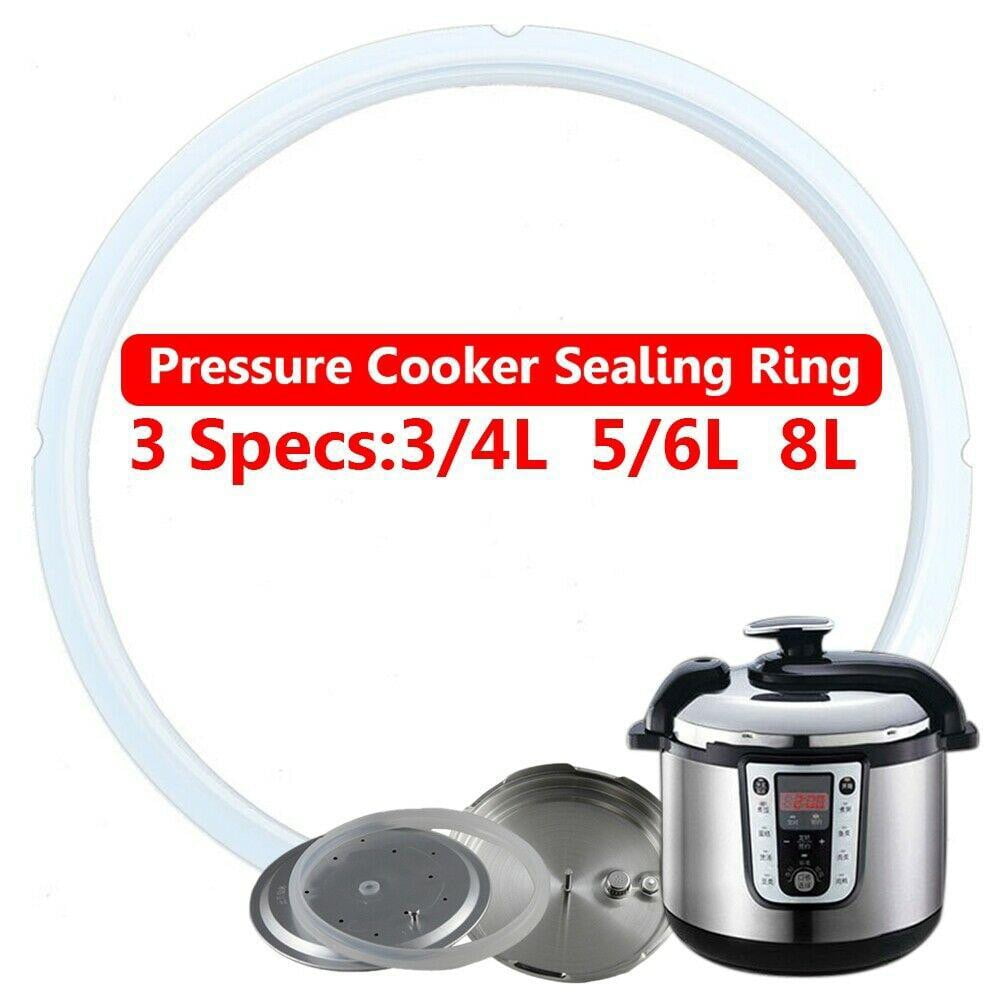 BCLONG Replacement Clear Silicone Rubber Gasket Home Pressure Cooker ...