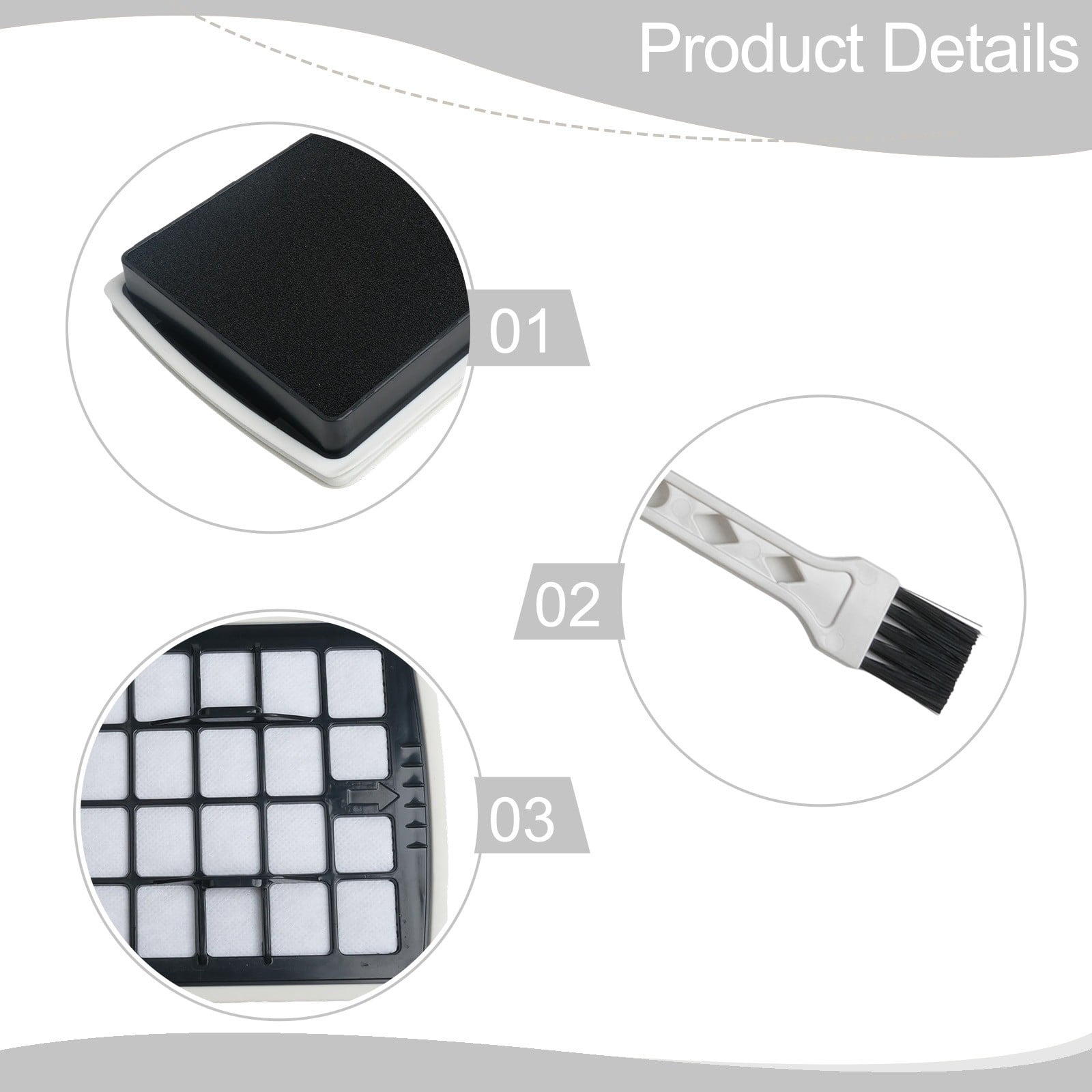 BCLONG Replacement Filter for Eureka NEN180 NEN186BL Bagless Canister ...