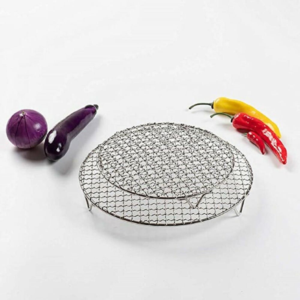 BCLONG Round Cooling Rack 201 Stainless Wire Oven Grill Sheet - Walmart.com