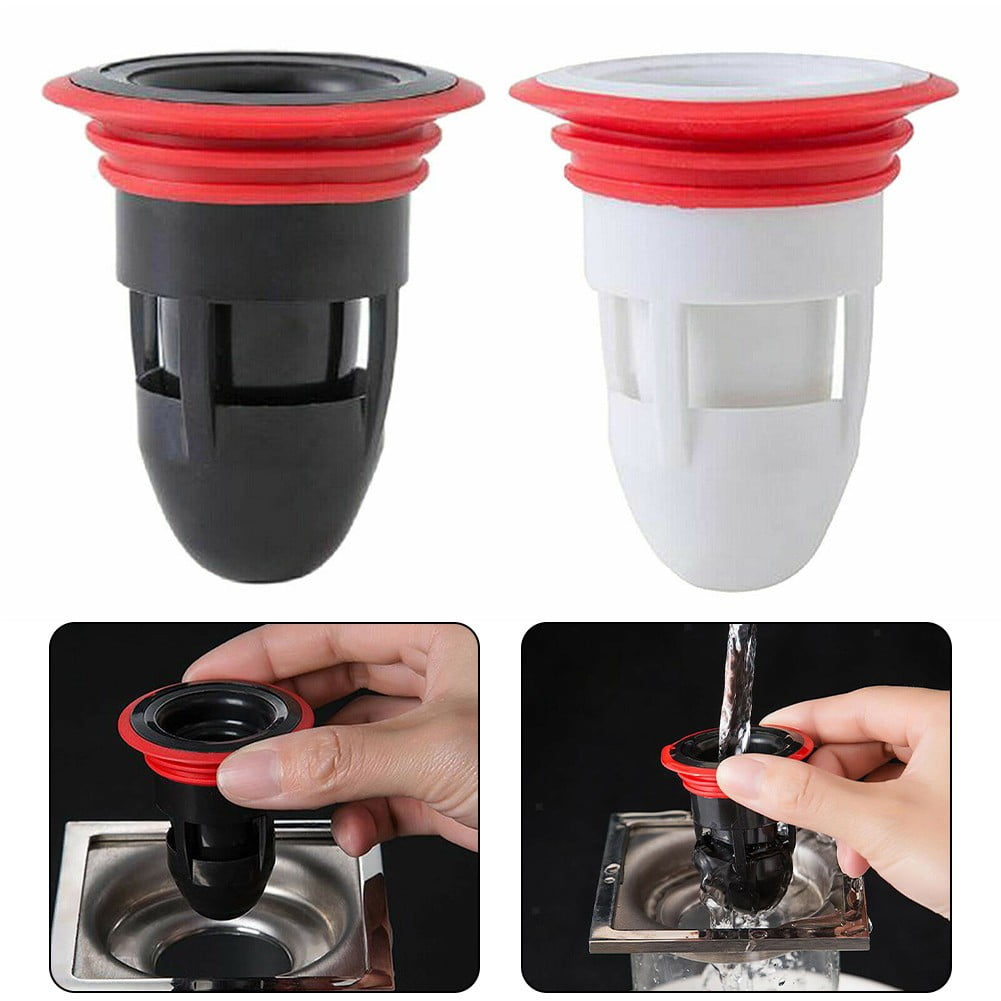 BCLONG Rubber Anti- Floor Drain Shower Waste Water Drainer for Bathroom ...