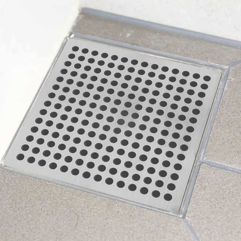 BCLONG Shower Drain Cover Floor Drain Net Cover Square Drain Hole ...