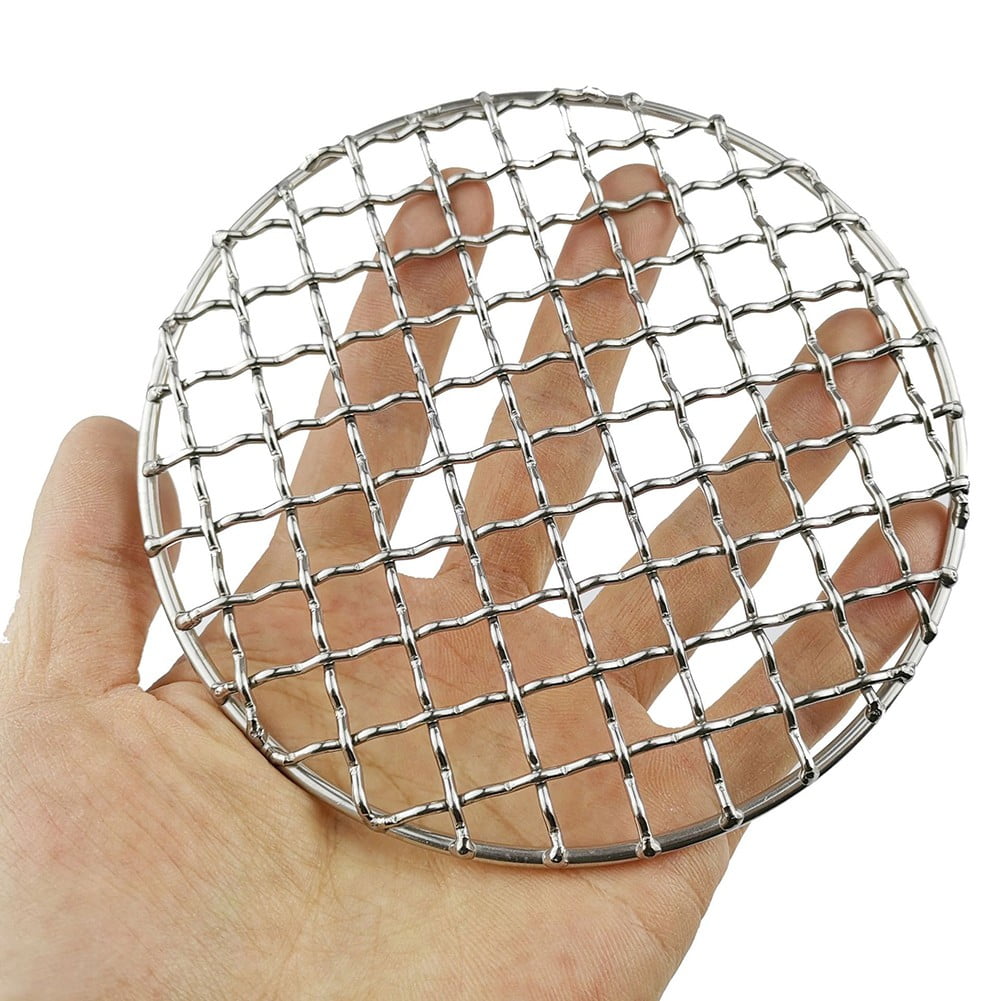 BCLONG Stainless Steel Grilling Net Barbecue Grilling Mesh Camping Fire ...