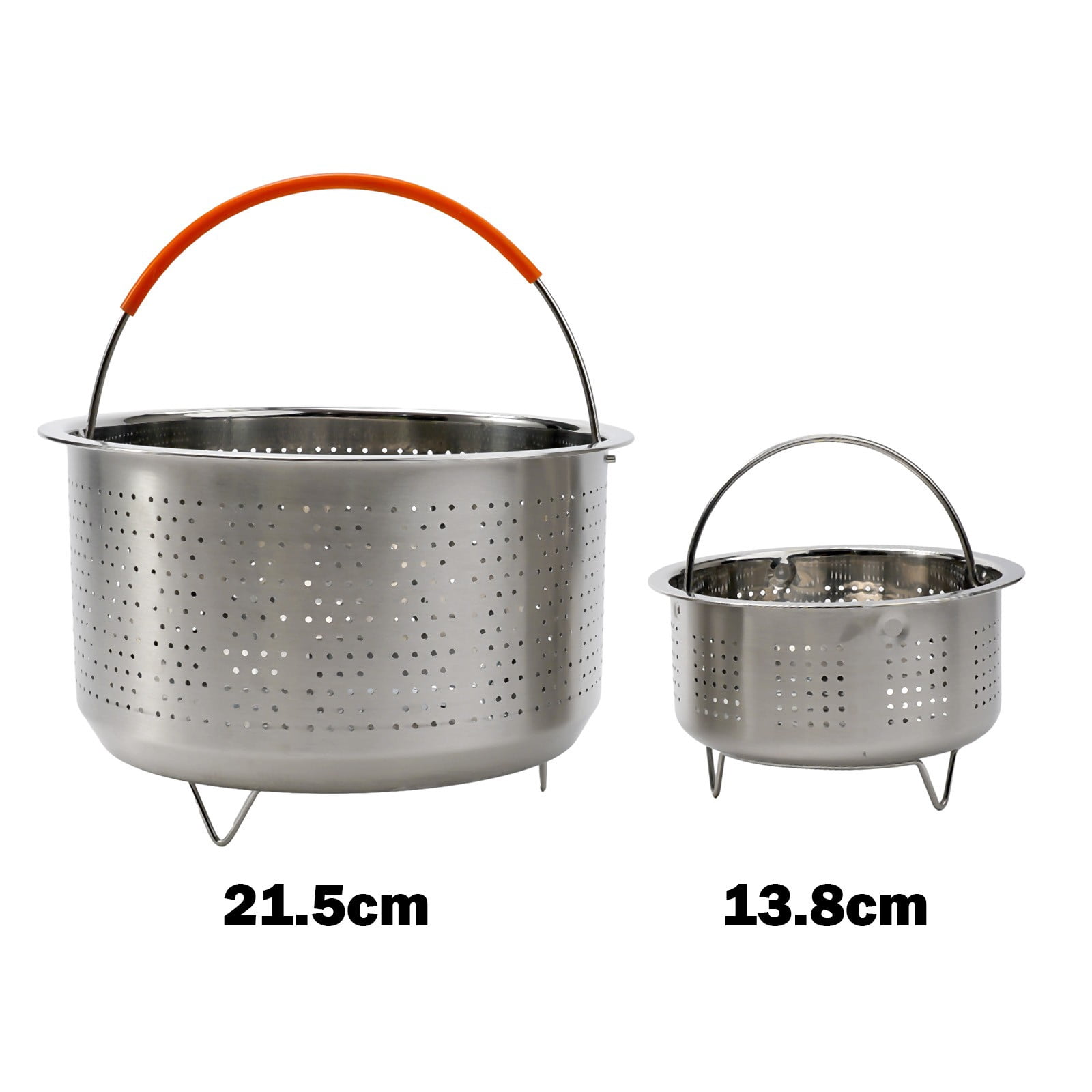 BCLONG Steamer Insert Steamer Pot Stainless Steel Basket Rice Steamer ...