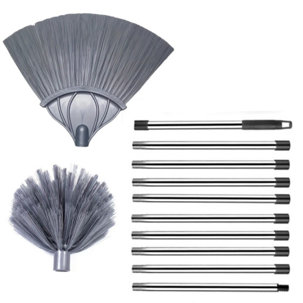 BCLONG Sweeping ceiling brush stainless steel pole ceiling fan ring ...