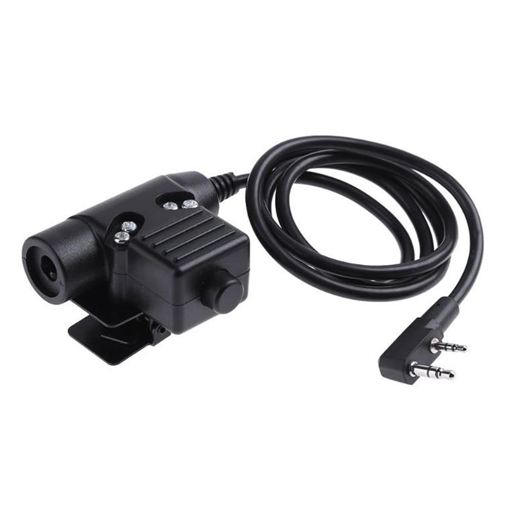 BCLONG U94 Push To Talk PTT Adapter For BaoFeng -5R For Kenwood for ...