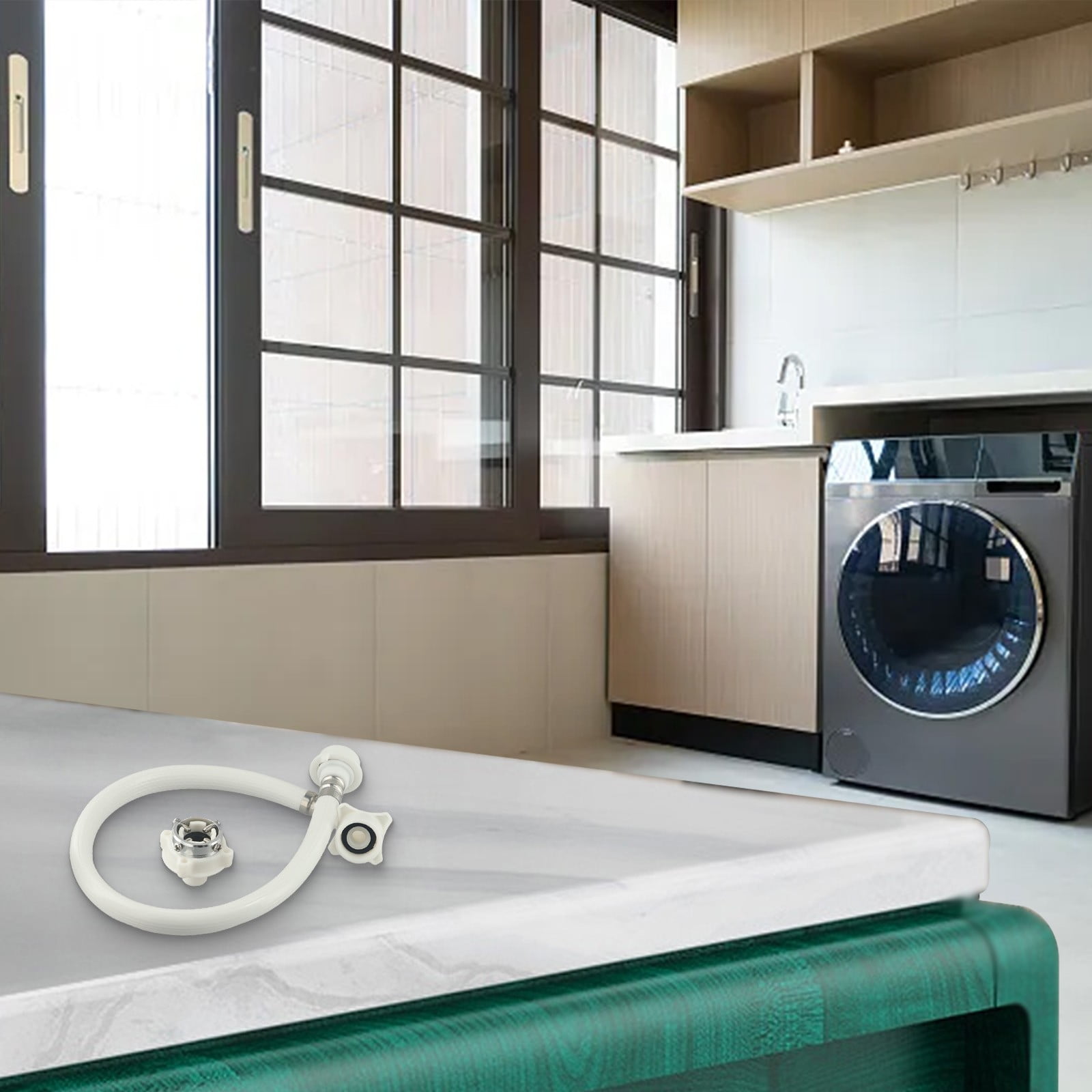 BCLONG Washer Water Hose Portable Wash Machine Hoses Connection And ...