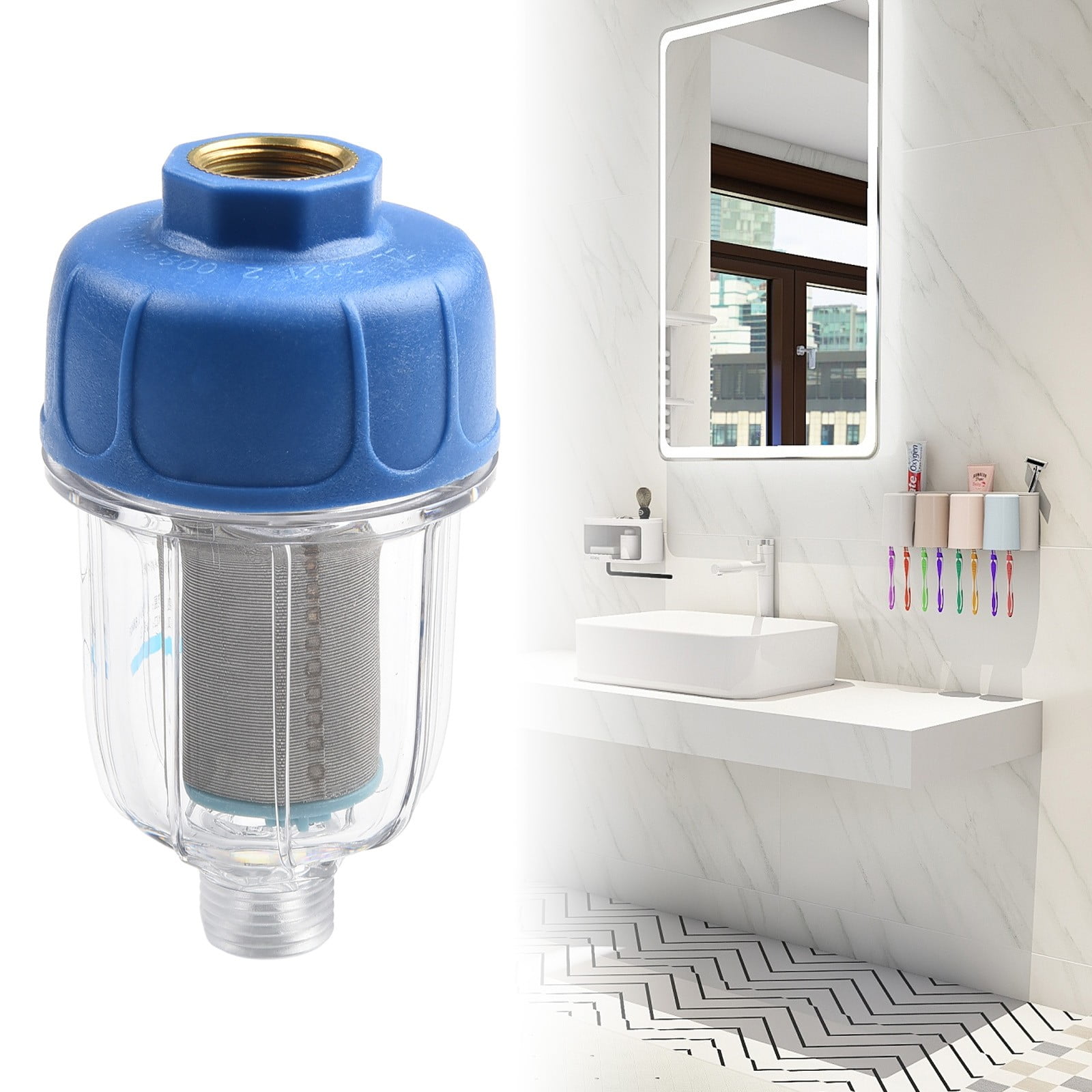 BCLONG Water Purifier Faucet Filters Shower Spray Head Washing Machine ...