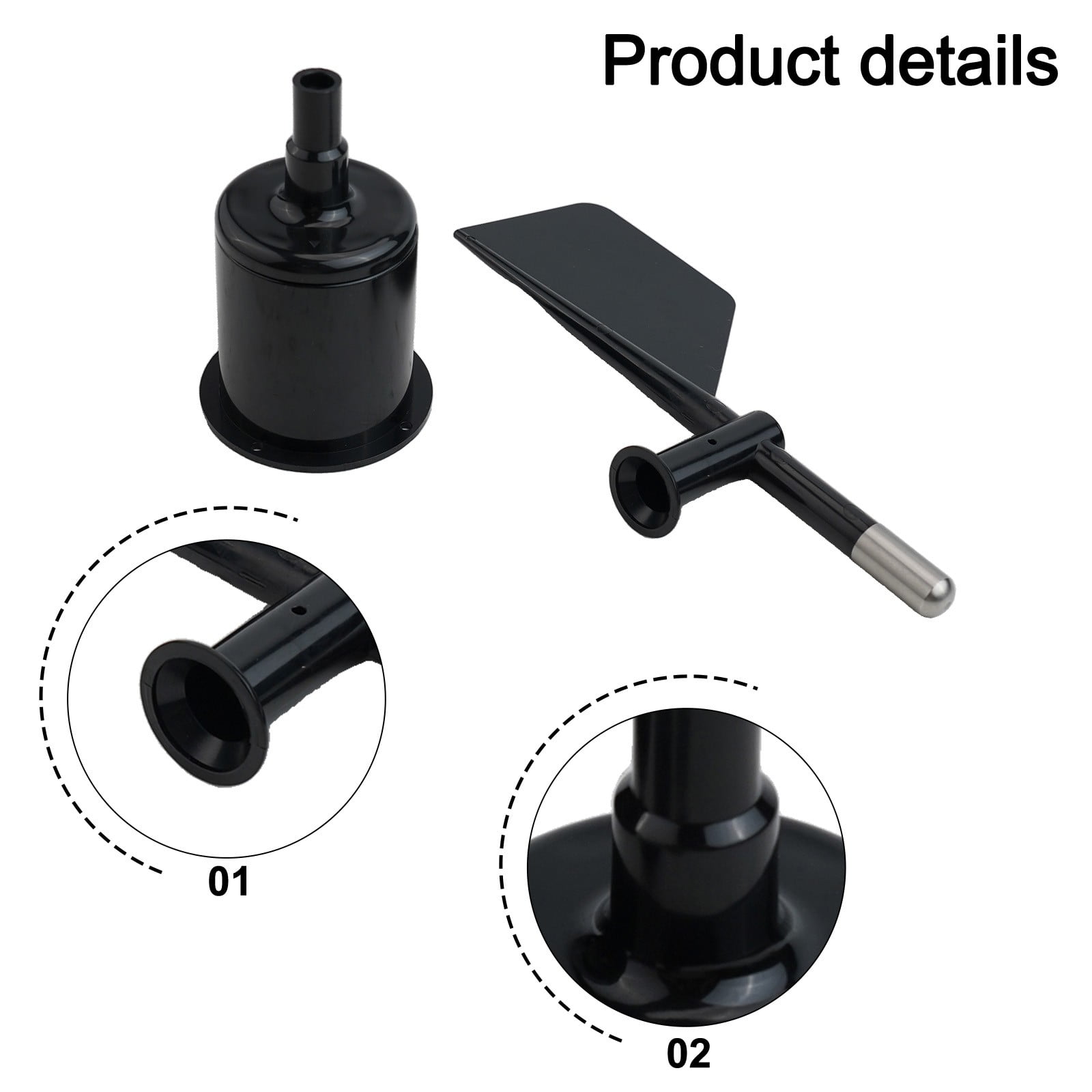 BCLONG Wind Anemometer Shell Wind Indicators Shell Wind Direction ...