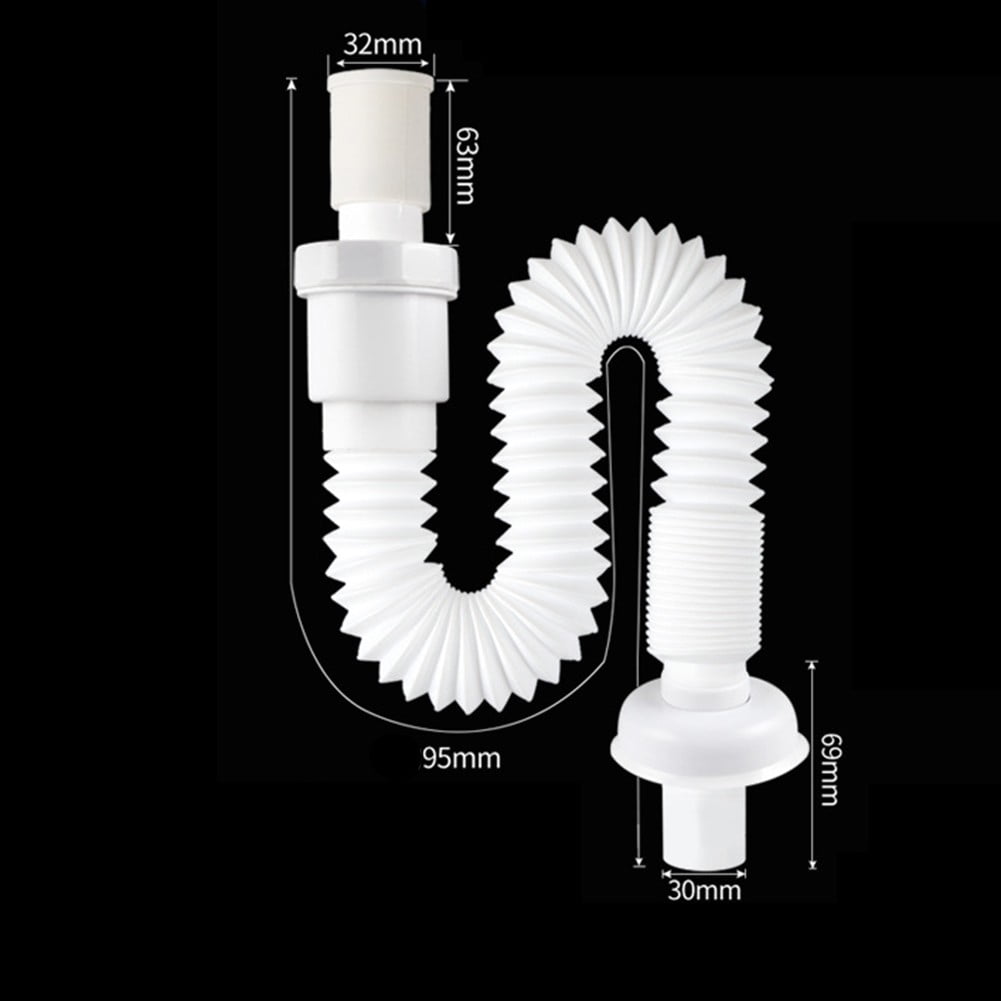 BCLONG basin drain pipe basin drain pipe wash basin telescopic drain ...