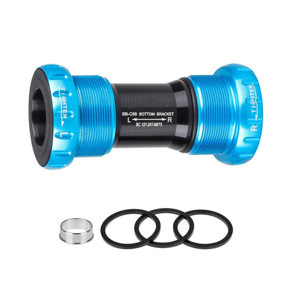 BCLONG bike bottom bracket bicycle bearing middle shaft threaded ...