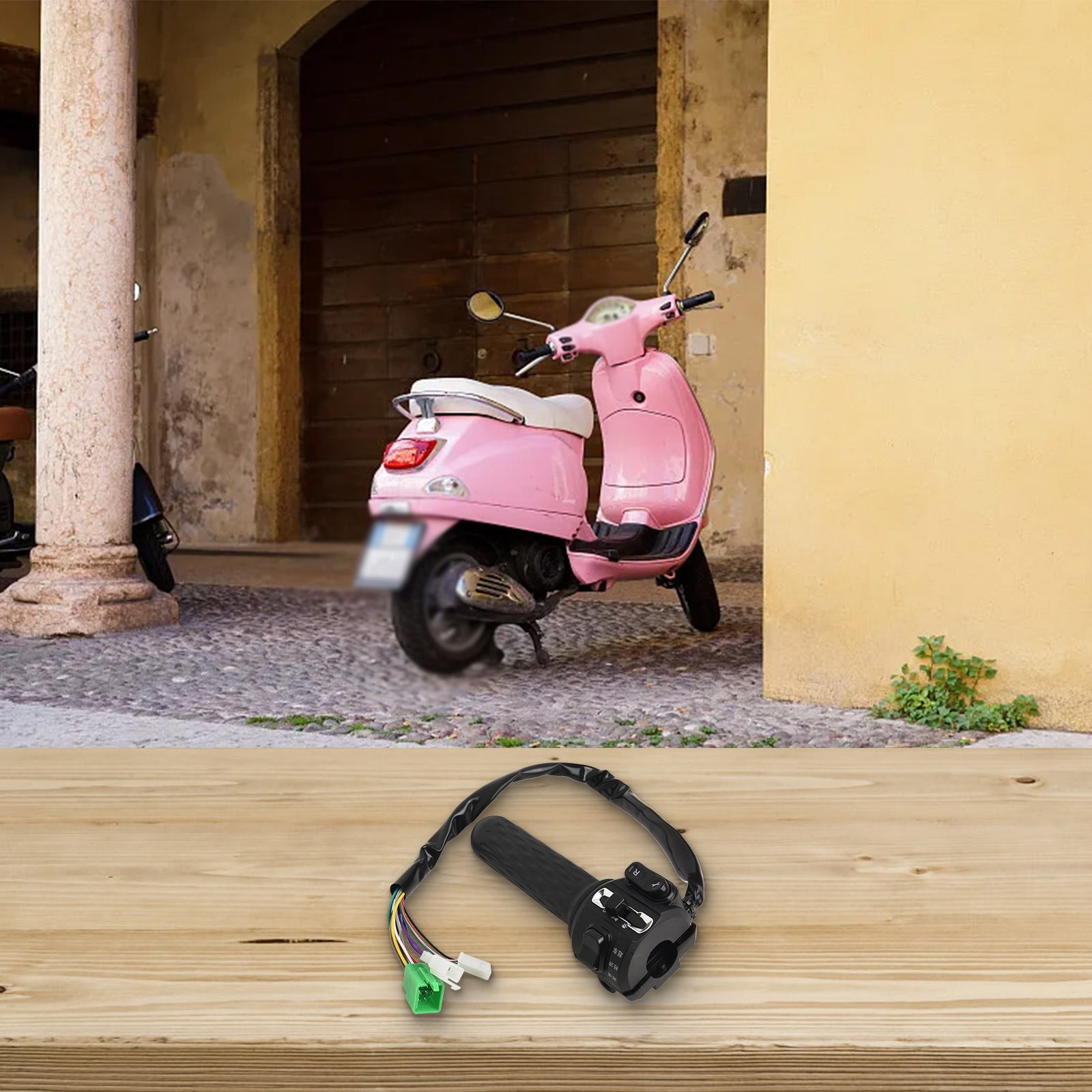 BCLONG electric bike Electric Vehicles throttle switch headlights turn ...