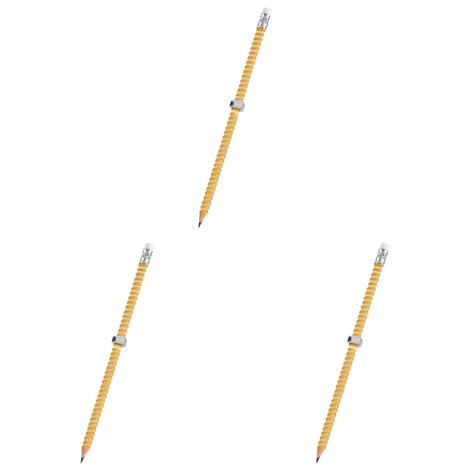 BCMMKLPP Adhd Fidget Pencil,Threaded Pencil for Adhd Silent Tool Stress ...