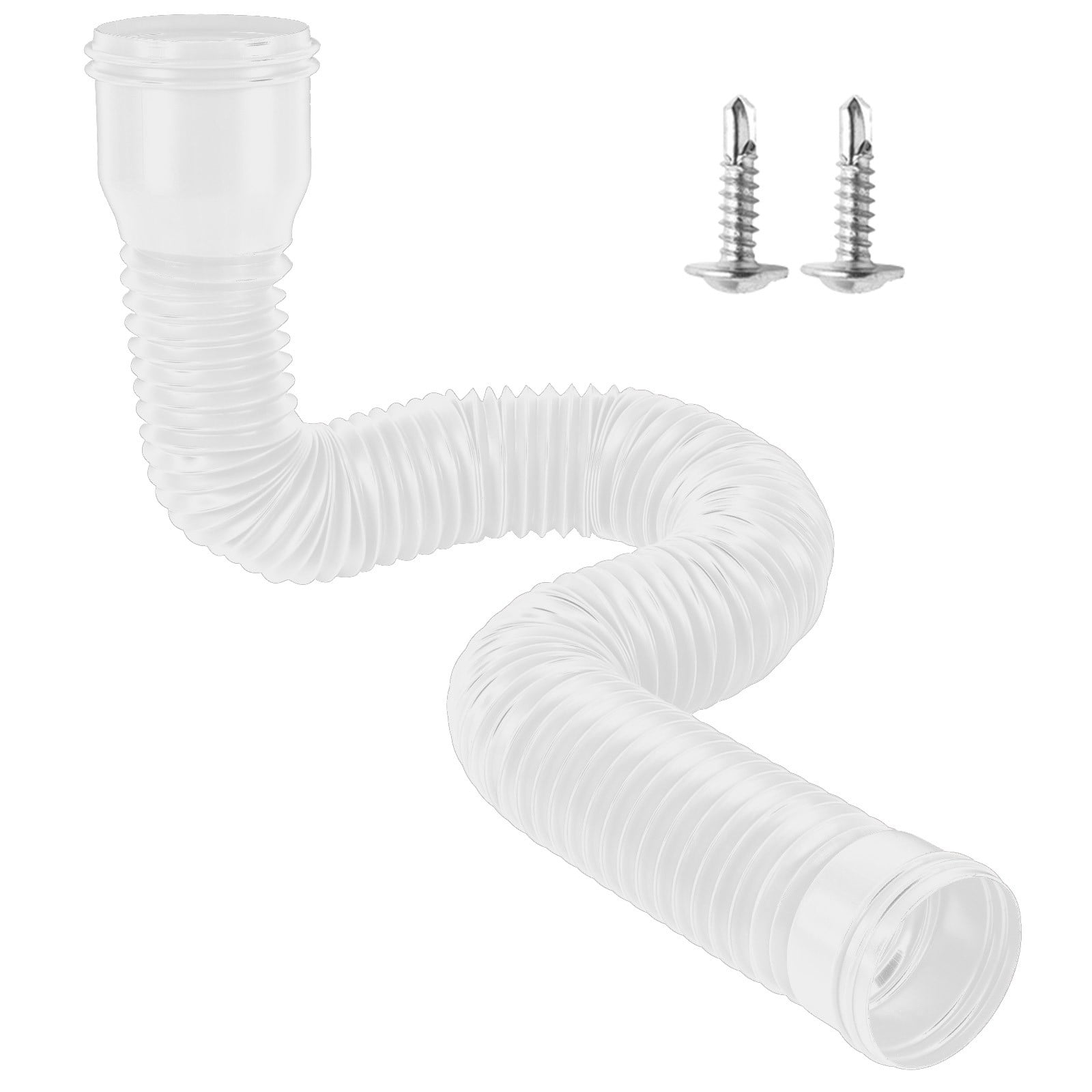 BCMMKLPP Round Rain Gutter Downspout Extensions Flexible, Drain ...