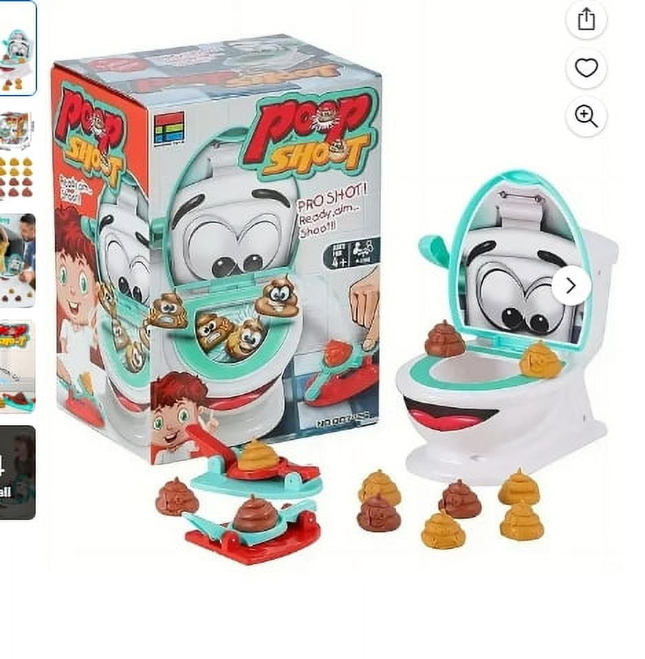 BCMMKLPP Shoot The Poop - Creative and Funny Family Game - Fast and ...