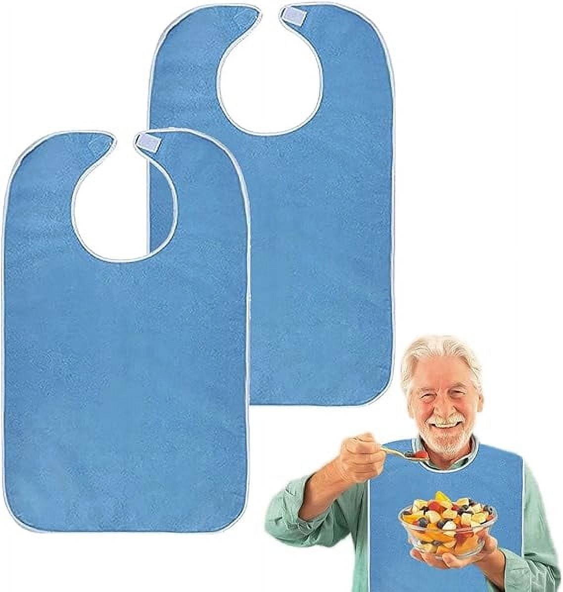 BCMMKLPP Towels Premium Unisex Adult Bibs for Elderly Women Men ...