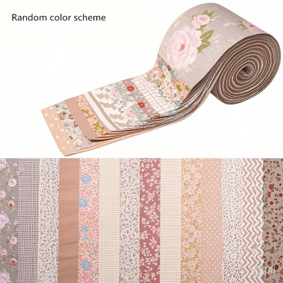 BCOOSS 80PCS Jelly Roll Fabric Strips for Quilting "2.5 x 20" Inch ...