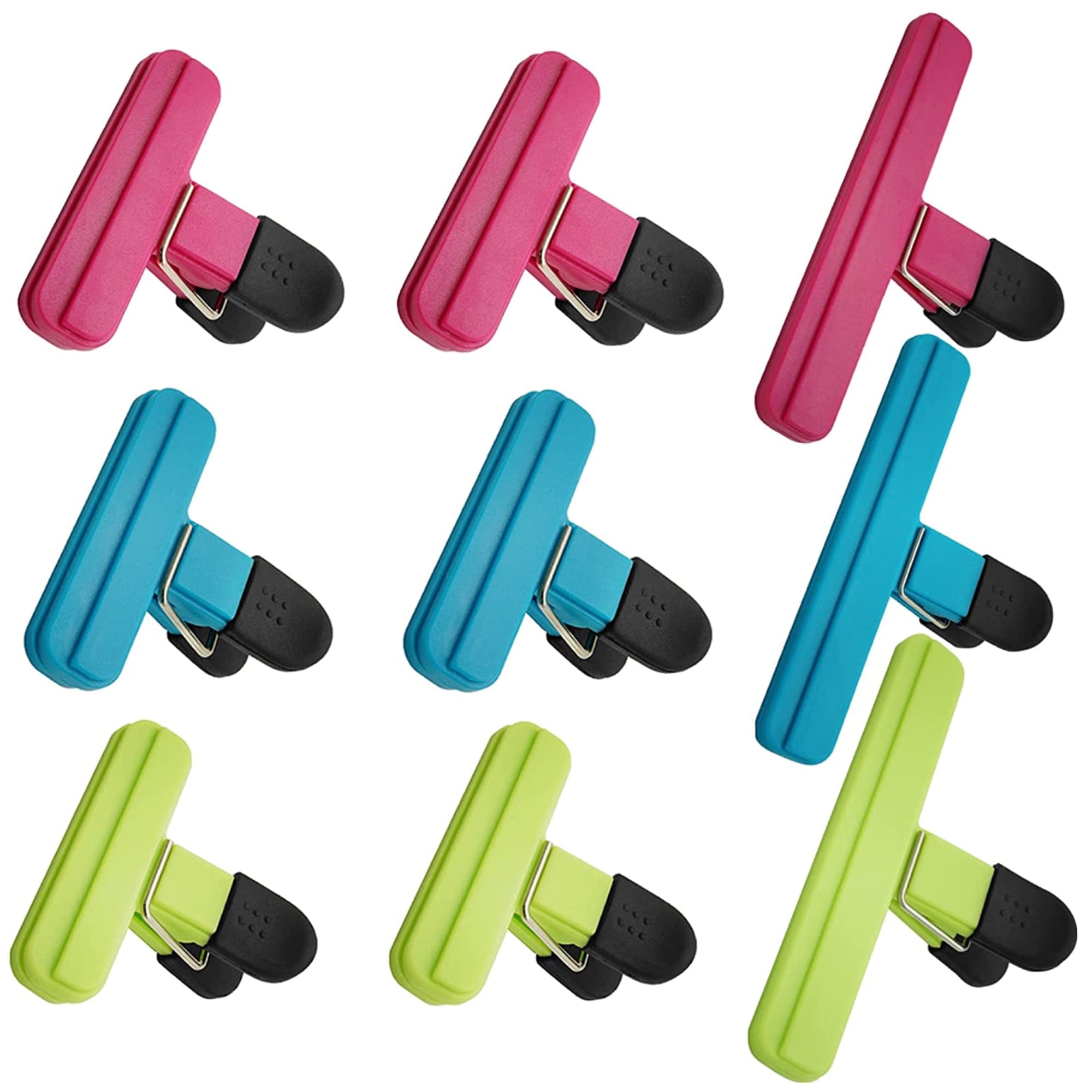 BCOOSS Strong Plastic Kitchen Bag Clips - Perfect for Snack Food ...