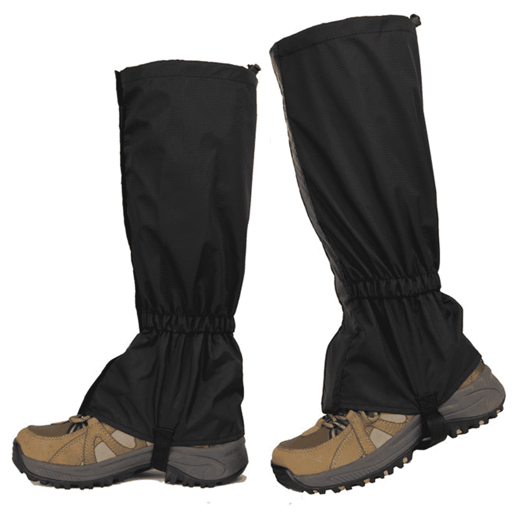 BCOOSS Waterproof Leg Gaiters, Adjustable Snake Gaiters, Hiking Boot ...