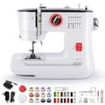 BCOOSS Home Mechanical Sewing Machine for Beginners, Electric Portable ...