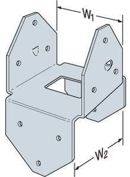BCS2-2/4Z Post Cap/Base - Walmart.com