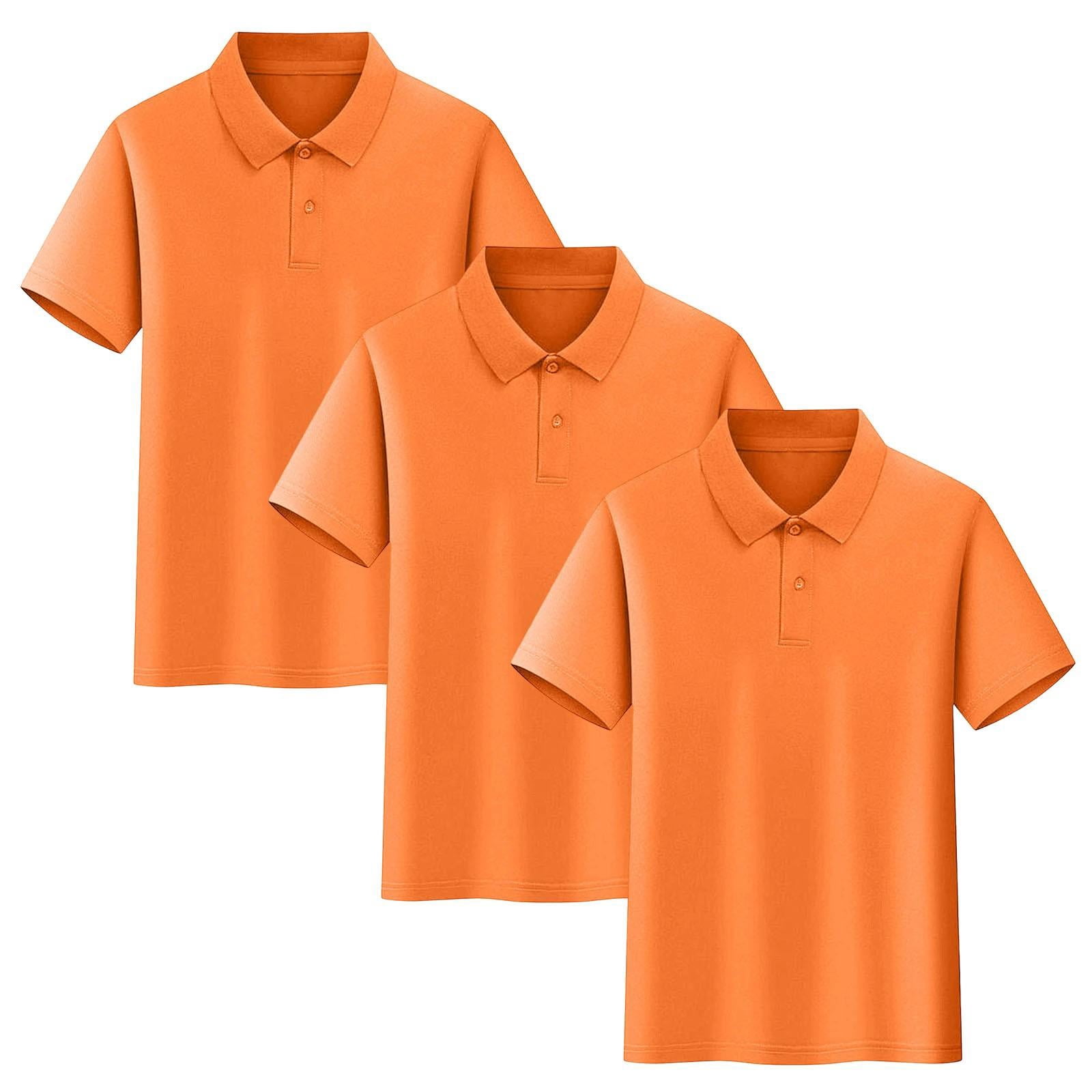 BCSIOAOI 3 Pc Boys Tee,Cotton Short Sleeve Old Money Style Solid Button ...