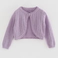 BCSIOAOI Girls Coat,Cropped Single Button Closure Knit Shrug Cardigan ...