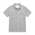 BCSIOAOI Toddler Kids Boys Shirts,Lapel Collar Chest Pocket Short ...