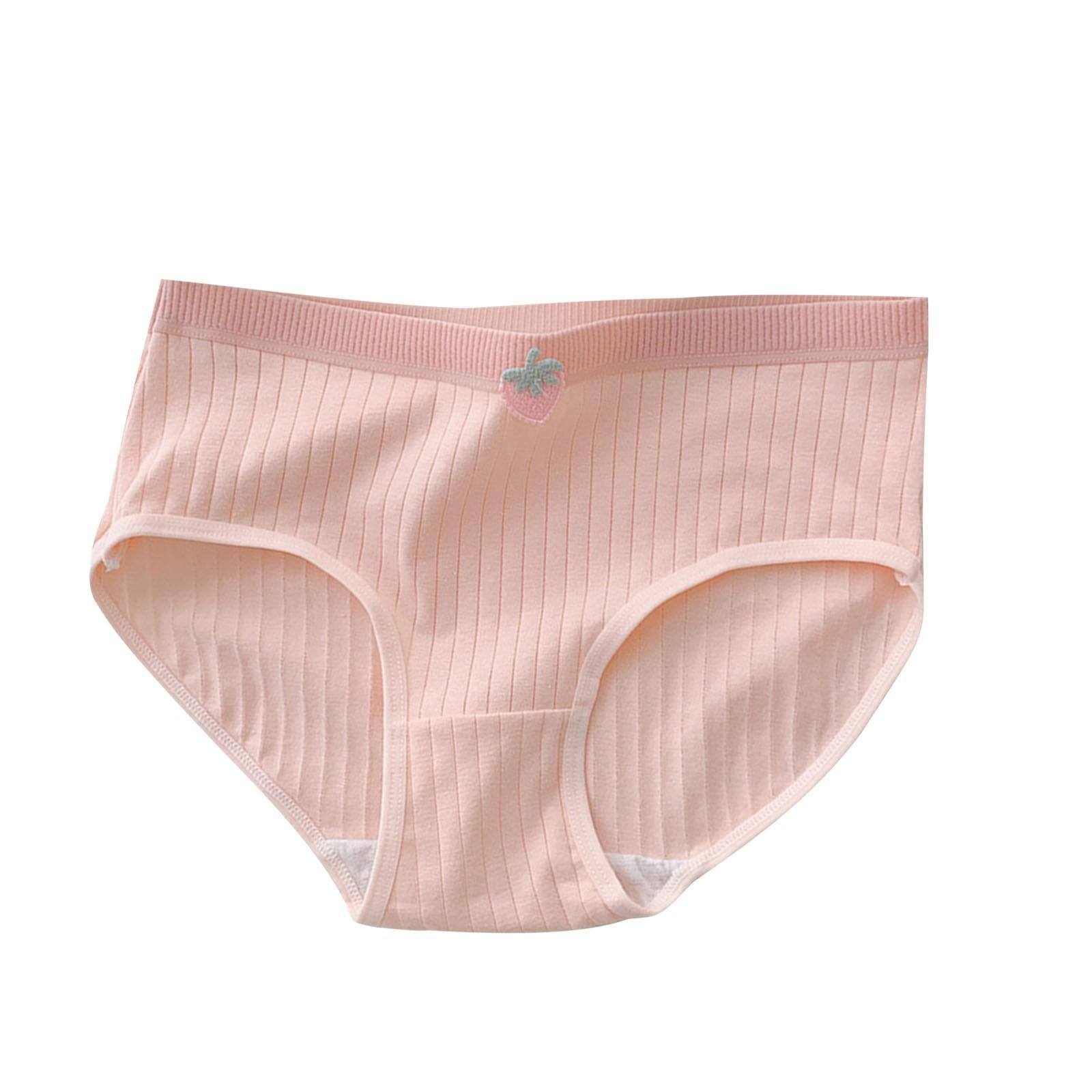 BCSIOAOI Toddler Kids Underwear Girls,Cotton Ribbed Breathable Briefs ...