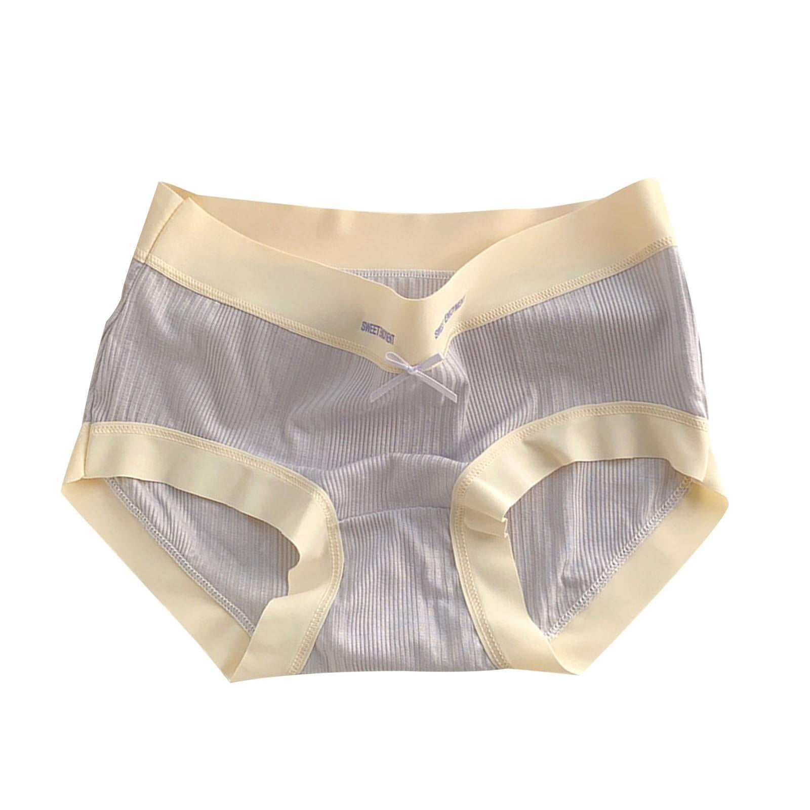 BCSIOAOI Underwear Kids Girls,Cotton Ribbed Color Block Trim Breathable ...