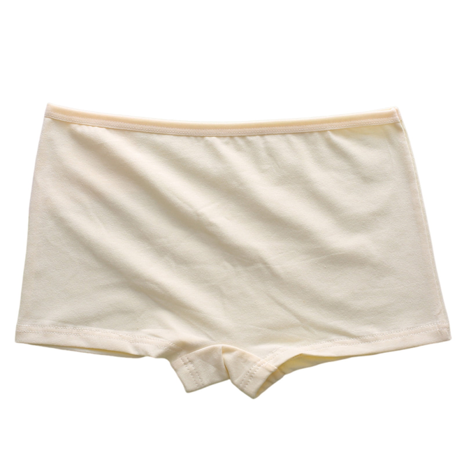 BCSIOAOI Underwear Kids Girls,Cotton Soft Stretchy Solid Color Boxer ...