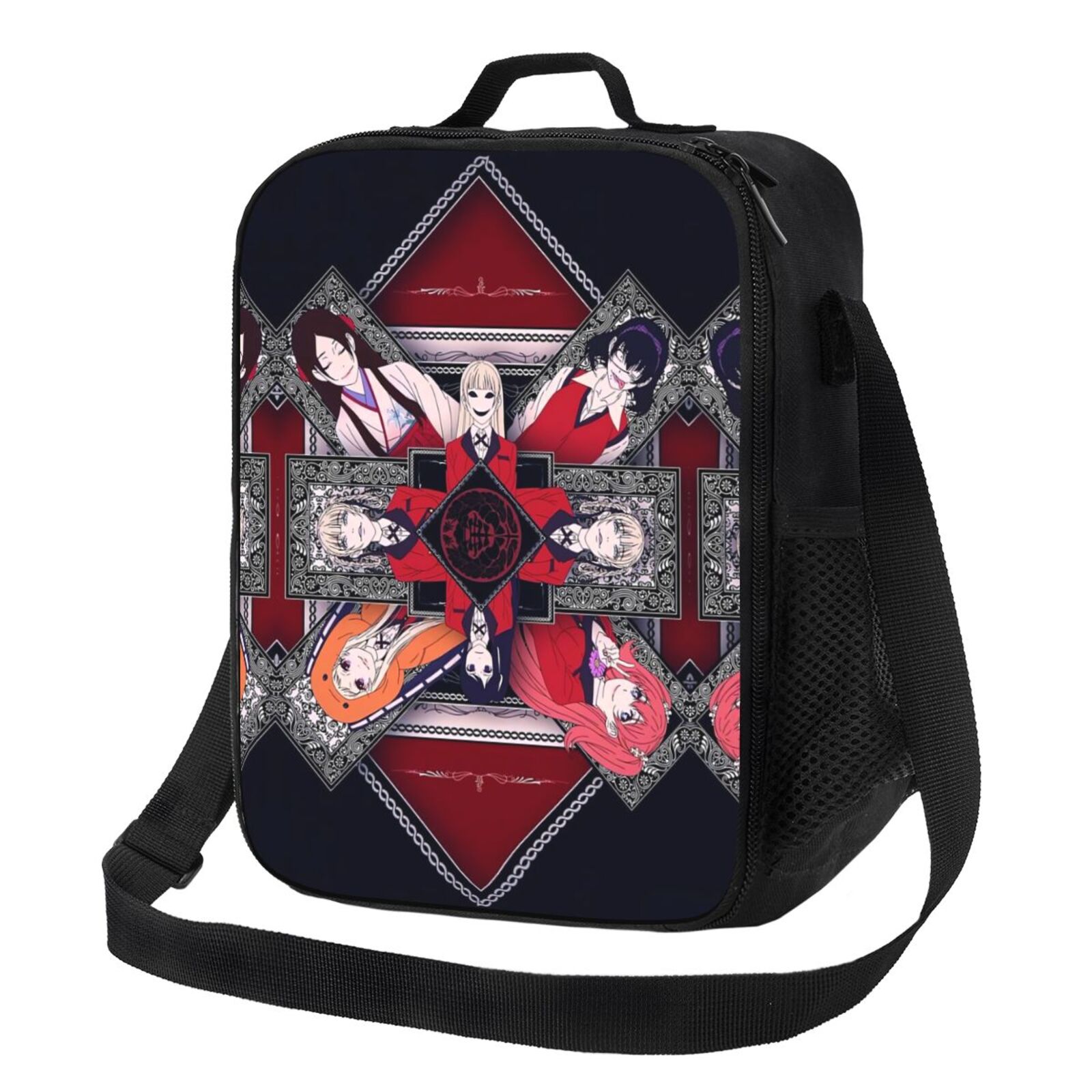 BCVXVAI Anime Kakegurui Lunch Box Insulated With Adjustable Shoulder ...
