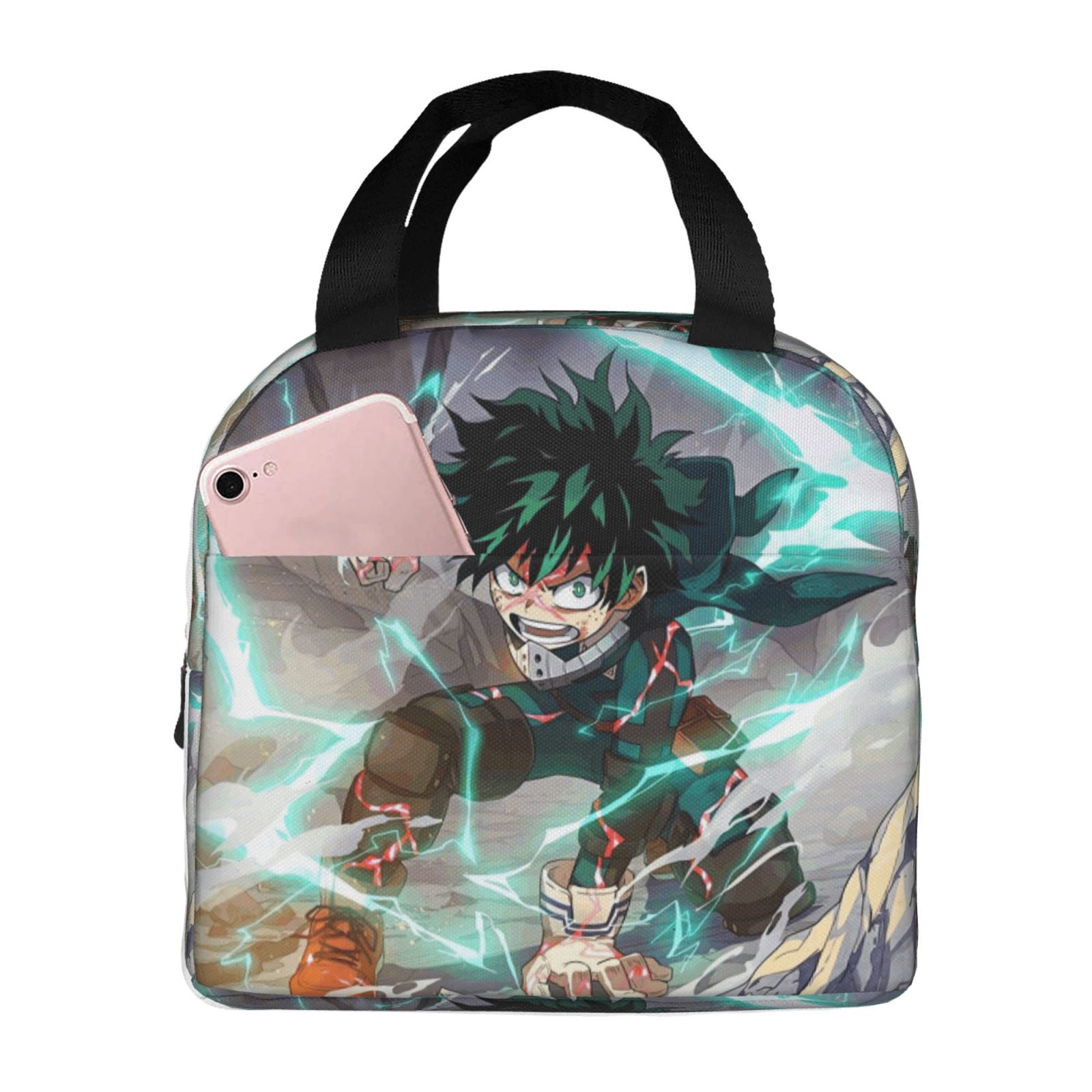 BCVXVAI Anime My Hero Academia Lunch Box Portable Insulated Cooler ...
