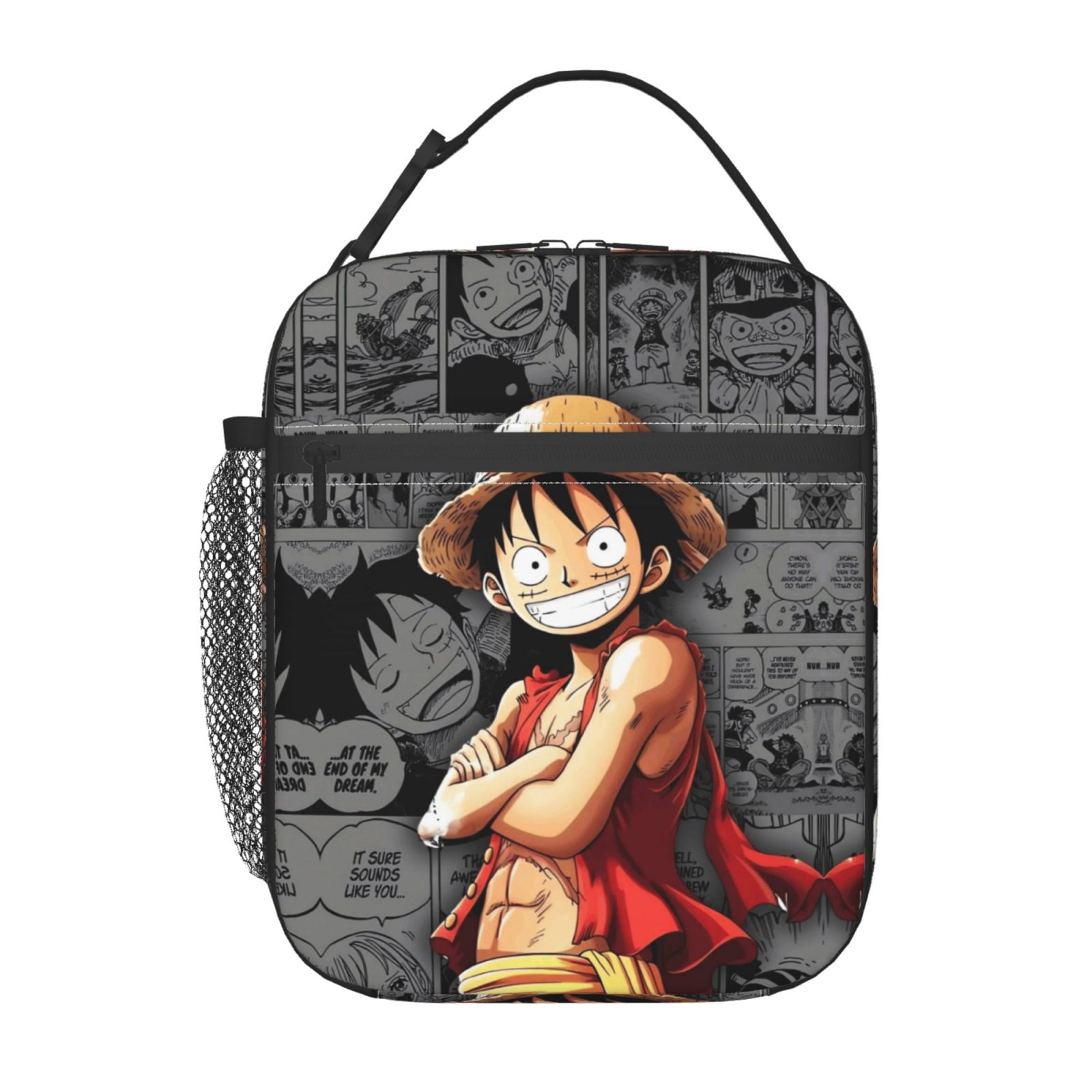 BCVXVAI Anime ONE PIECE Lunch Bag Reusable Small Lunch Box for Men ...