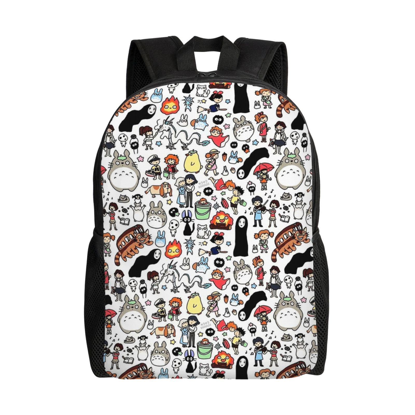 BCVXVAI Anime Spirited Totoro Away Backpacks Lightweight Durable Laptop ...