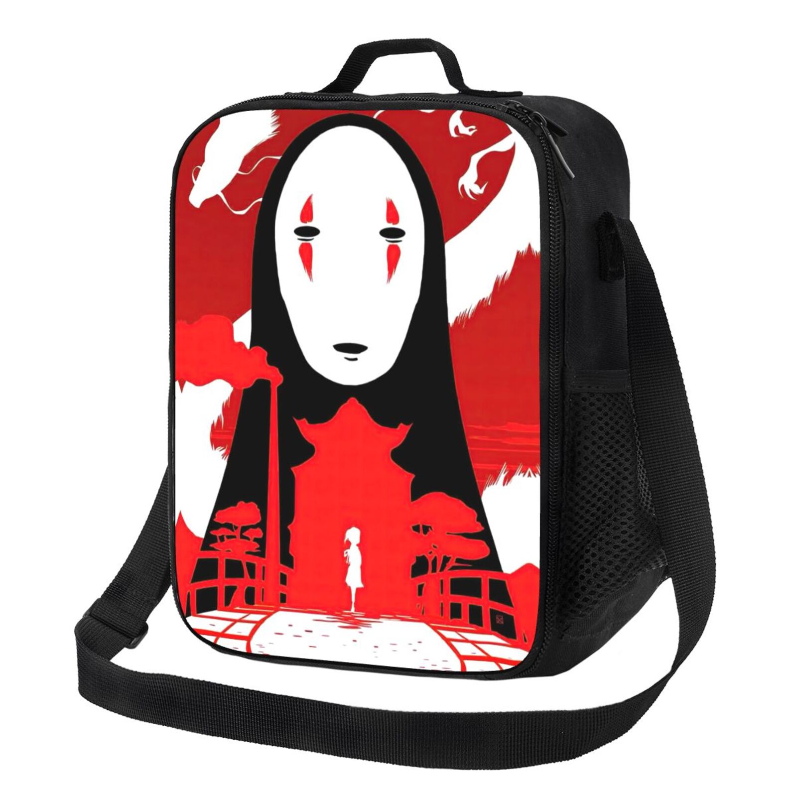 BCVXVAI Anime Spirited Totoro Away Lunch Box Insulated With Adjustable ...