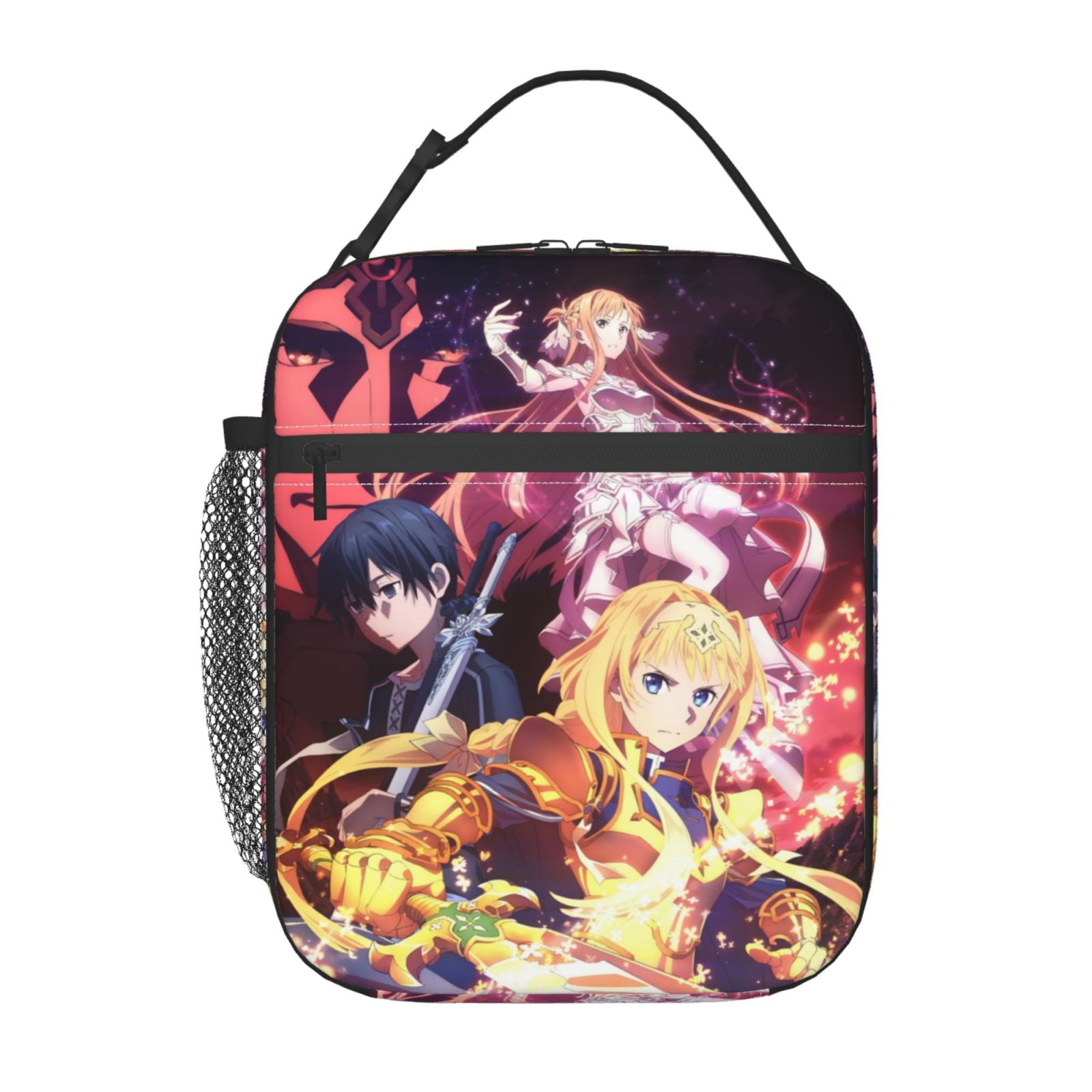 BCVXVAI Anime Sword Art Online Lunch Bag Reusable Small Lunch Box for ...
